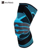 China Sports Compression Elastic Knee Support Protective Gear Fitness Elbow Knee Pads for sale
