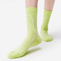 China Moisture Wicking Breathable Bamboo Fiber Crew Socks Quick Dry Sweat Absorbing Daily Sports Socks for sale