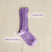 China Ultra Soft 80% Bamboo Fiber Crew Socks Breathable Eco Friendly Comfort Daily Casual Socks for sale
