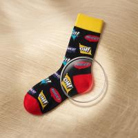China Custom Logo OEM Bamboo Fiber Crew Socks Wholesale Factory Direct Sustainable Unisex Socks for sale