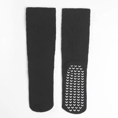 China Hospital Elderly Non Slip Socks Diabetic Non Binding Anti Skid Fall Prevention Socks for sale