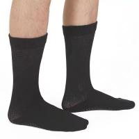 China Hospital Elderly Non Slip Socks Diabetic Non Binding Anti Skid Fall Prevention Socks for sale