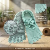 China Custom Logo Private Label Non Slip Yoga Socks OEM ODM Wholesale Multi Pack Gift Set Socks for sale