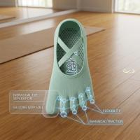 China Custom Logo Private Label Non Slip Yoga Socks OEM ODM Wholesale Multi Pack Gift Set Socks for sale