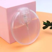 China Empty 20ml Plastic Perfume Card Fine Mist Spray Bottle Transparent Refillable Round for sale