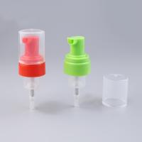 China Sanitizer Soap Dispenser Plastic Foam Pump Green 28mm Hand for sale