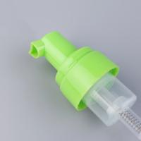 China Sanitizer Soap Dispenser Plastic Foam Pump Green 28mm Hand for sale