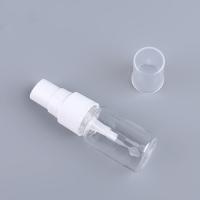 China Travel Sub Bottling Fine Mist Spray Empty Bottle 20ml PET Refillable for sale