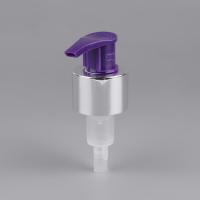 China Aluminum Purple Lotion Dispensing Pump 28/410 Body Wash for sale