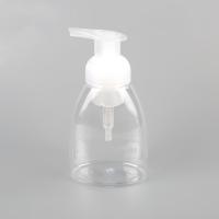 China Refillable Liquid Hand Sanitizer Foam Bottle Customizable Clear 100ml Empty for sale