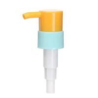 China Blue 24mm Plastic Lotion Dispensing Pump 24/410 Shampoo Soap Non Spill for sale