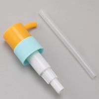 China Blue 24mm Plastic Lotion Dispensing Pump 24/410 Shampoo Soap Non Spill for sale