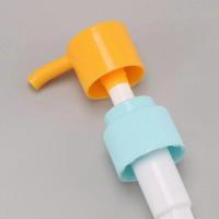 China Blue 24mm Plastic Lotion Dispensing Pump 24/410 Shampoo Soap Non Spill for sale