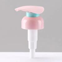 China 28/410 Pink 28mm Plastic Lotion Dispensing Pump Screw For Bottle for sale