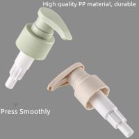 China Matte Green Plastic Shampoo Pump Bottle HDPE Round 200ml 500ml for sale