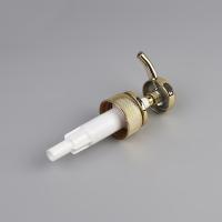 China Aluminum Lotion Dispenser Pump 24/410 Gold Shampoo for sale
