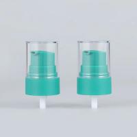China Customized Treatment Cream Pump 24/410 Green Double Step Plastic for sale