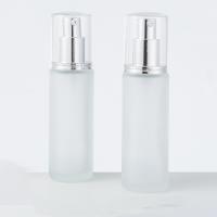 China 30ml Refillable Plastic Pump Bottle Frost Foundation Lotion Essence for sale