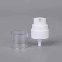 China Customized Treatment Cream Pump 24/410 White Plastic With AS Full Cover for sale