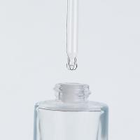 China 40ml 50ml Essential Oil Dropper Bottles Transparent Empty Glass for sale