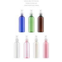 China 100ml Face Toner Fine Mist Spray Bottles Empty PET Refillable Travel Package Bottle for sale