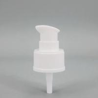 China Plastic PP AS Full Cap Treatment Cream Pump With Customized Tube 24/410 28/410 for sale