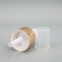 China Customized 24/410 28/410 Aluminum Fine Mist Sprayer Gold Perfume Spray Pump for sale
