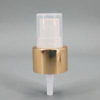 China Customized 24/410 28/410 Aluminum Fine Mist Sprayer Gold Perfume Spray Pump for sale