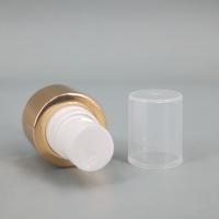China Customized 24/410 28/410 Aluminum Fine Mist Sprayer Gold Perfume Spray Pump for sale