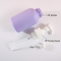 China Empty Plastic Hand Sanitizer Dispenser Bottles 300ml 400ml 500ml PE For Children'S Hand for sale