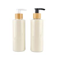 China Custom Bamboo Lotion Dispenser Screw Pump 24mm 24/410 Soap Shampoo for sale