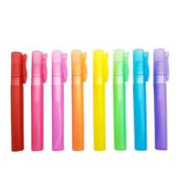 China Refillable PET Plastic Spray Bottles Custom 10ml 15ml Empty For Cosmetics for sale