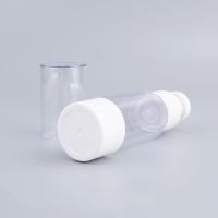 China Customizable 50ml 80ml Plastic Airless Pump Bottle Empty Airless For Cosmetics for sale