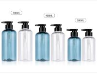 China 300ml 400ml Refillable Disinfectant Dispenser Bottles Hand Sanitizer Empty Plastic Pump for sale