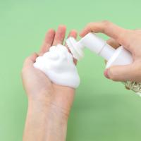 China 100ml 120ml PET Refillable Plastic Pump Bottle Plastic Empty Foam Brush Mousse for sale