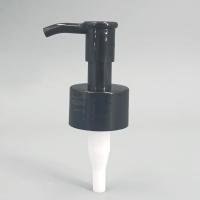 China 28mm 28/410 Lotion Dispenser Pump Black Plastic Shampoo Shower Gel Wash for sale