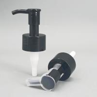 China 28mm 28/410 Lotion Dispenser Pump Black Plastic Shampoo Shower Gel Wash for sale