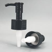 China 28mm 28/410 Lotion Dispenser Pump Black Plastic Shampoo Shower Gel Wash for sale