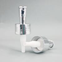 China 28mm 28 / 410 Lotion Dispenser Pump Silver Shampoo Shower Gel Soap Wash For Bottles for sale