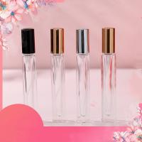 China Transparent 10ml Glass Mist Spray Bottle Perfume Fine Sprayer Empty 10000pcs for sale