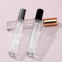 China Transparent 10ml Glass Mist Spray Bottle Perfume Fine Sprayer Empty 10000pcs for sale
