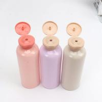 China 300ml Customized Flip Top Cap Rounder Shoulder Lotion Shampoo Gel PET Bottle for sale