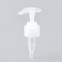 China Transparent Lotion Dispenser Pump 28 / 410 Plastic Shampoo Screw Soap For Bottles for sale