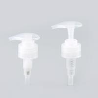 China Transparent Lotion Dispenser Pump 28 / 410 Plastic Shampoo Screw Soap For Bottles for sale