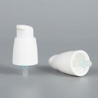 China 20mm 20 / 410 Plastic PP Treatment Cream Pump Customized White Foundation Dispenser for sale