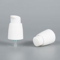 China 20mm 20 / 410 Plastic PP Treatment Cream Pump Customized White Foundation Dispenser for sale