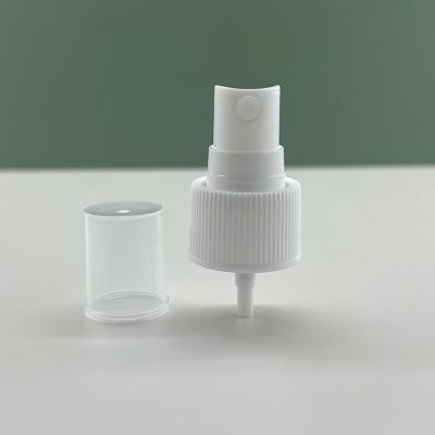 China Customizable PP Plastic Fine Mist Sprayer 24 / 410 White Perfume Face For Cosmetics for sale