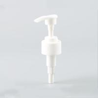 China 28 / 410 Customizable Lotion Dispenser Pump White Plastic Shampoo Gel Screw Wash for sale