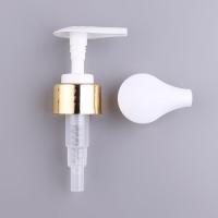 China Customized  Lotion Dispenser Pump 28mm 28 / 410 Aluminum Plastic Gel Screw For Cosmetic for sale