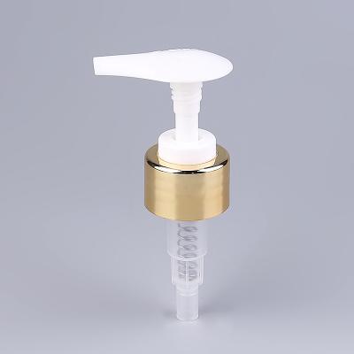 China Customized  Lotion Dispenser Pump 28mm 28 / 410 Aluminum Plastic Gel Screw For Cosmetic for sale